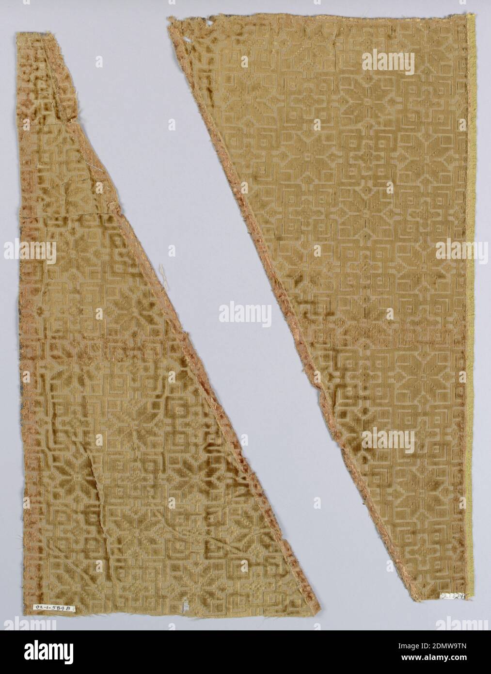 Raised supplementary warp forming pile hi-res stock photography and ...