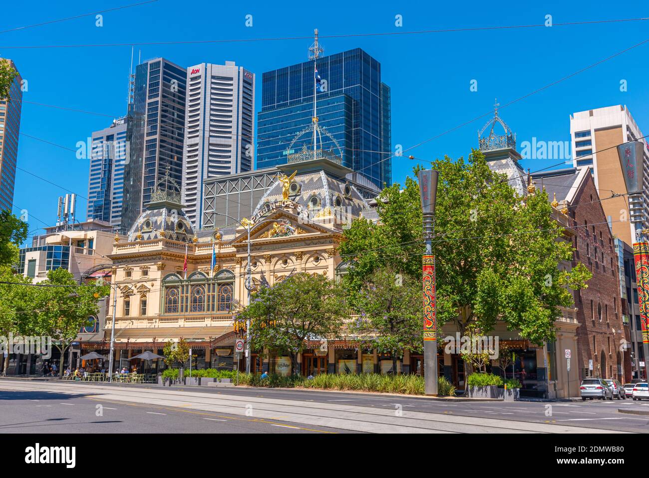 MELBOURNE, AUSTRALIA, JANUARY 1, 2020: View of Princess theatre in ...