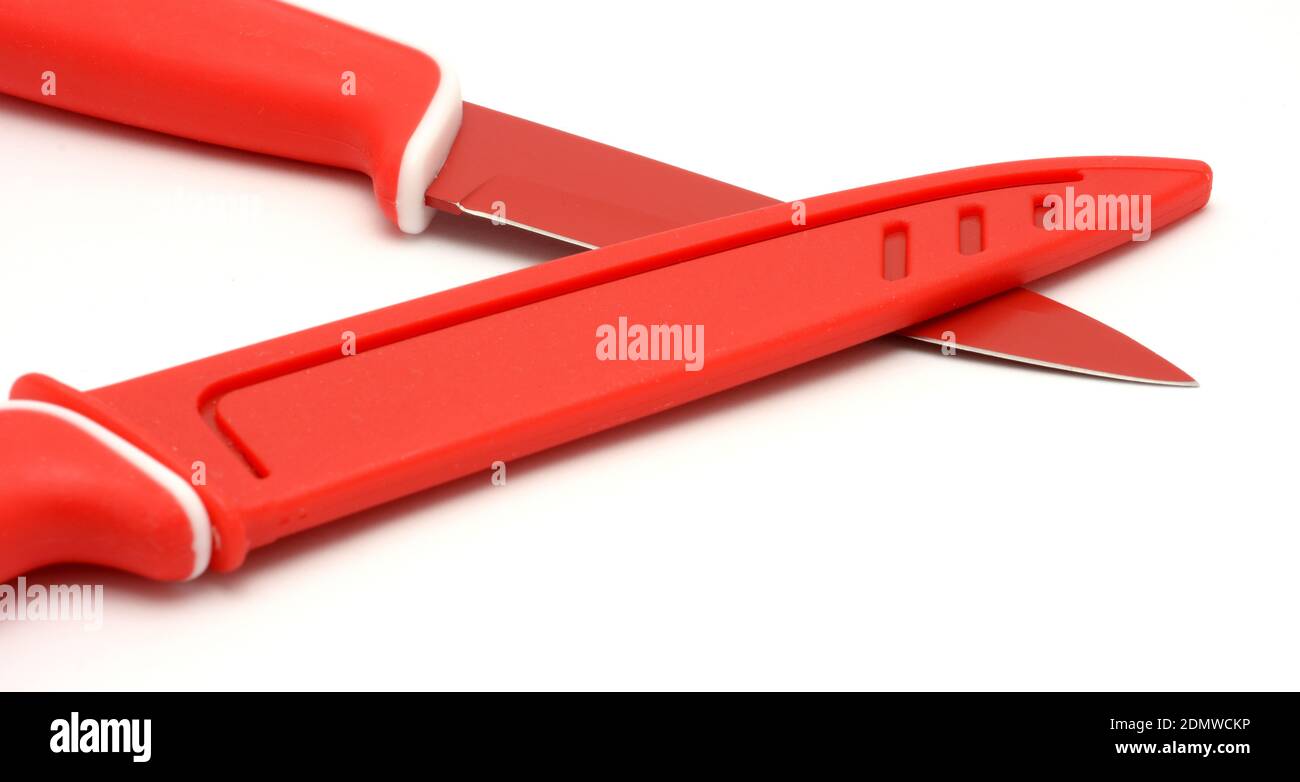Red knives hi-res stock photography and images - Alamy