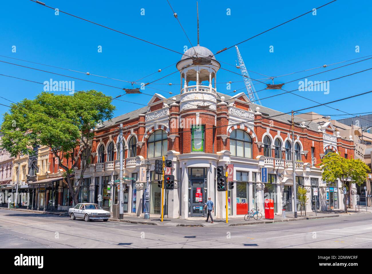 MELBOURNE, AUSTRALIA, JANUARY 1, 2020: Brunswick street at Fitzroy ...