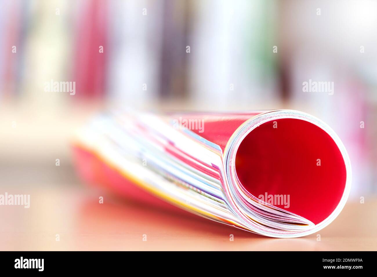 Rolled book circle hi-res stock photography and images - Alamy