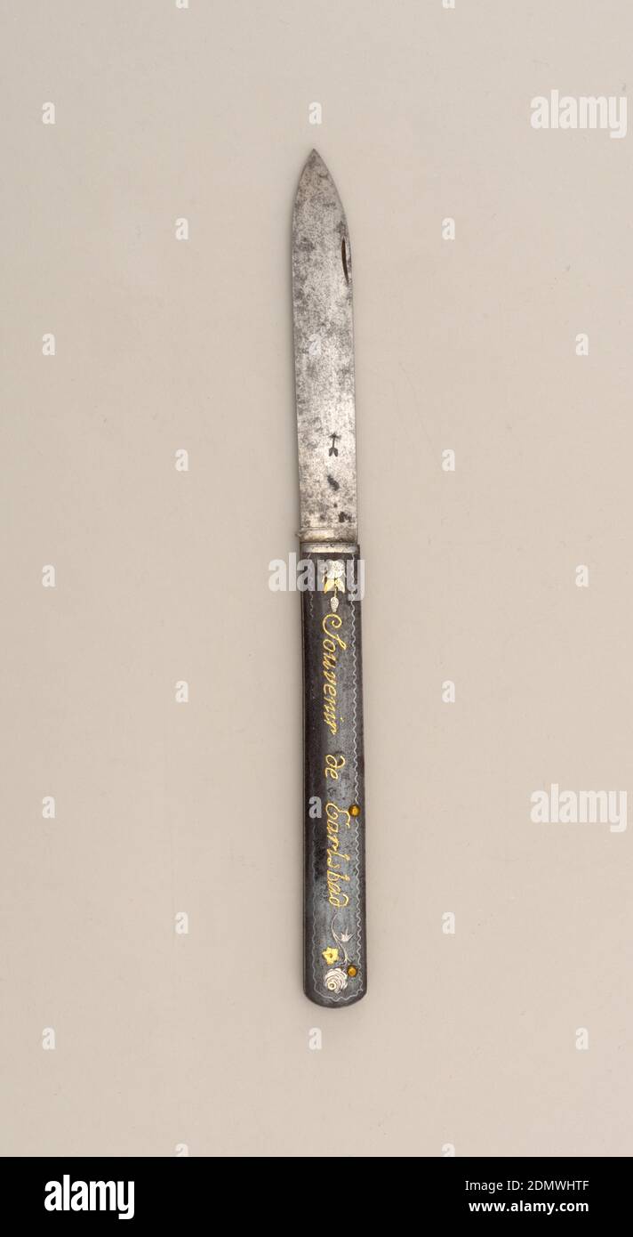 Engraved and inlaid with silver and gold hi-res stock photography and ...