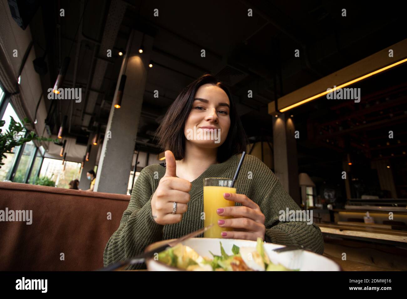 Taste gesture hi-res stock photography and images - Alamy