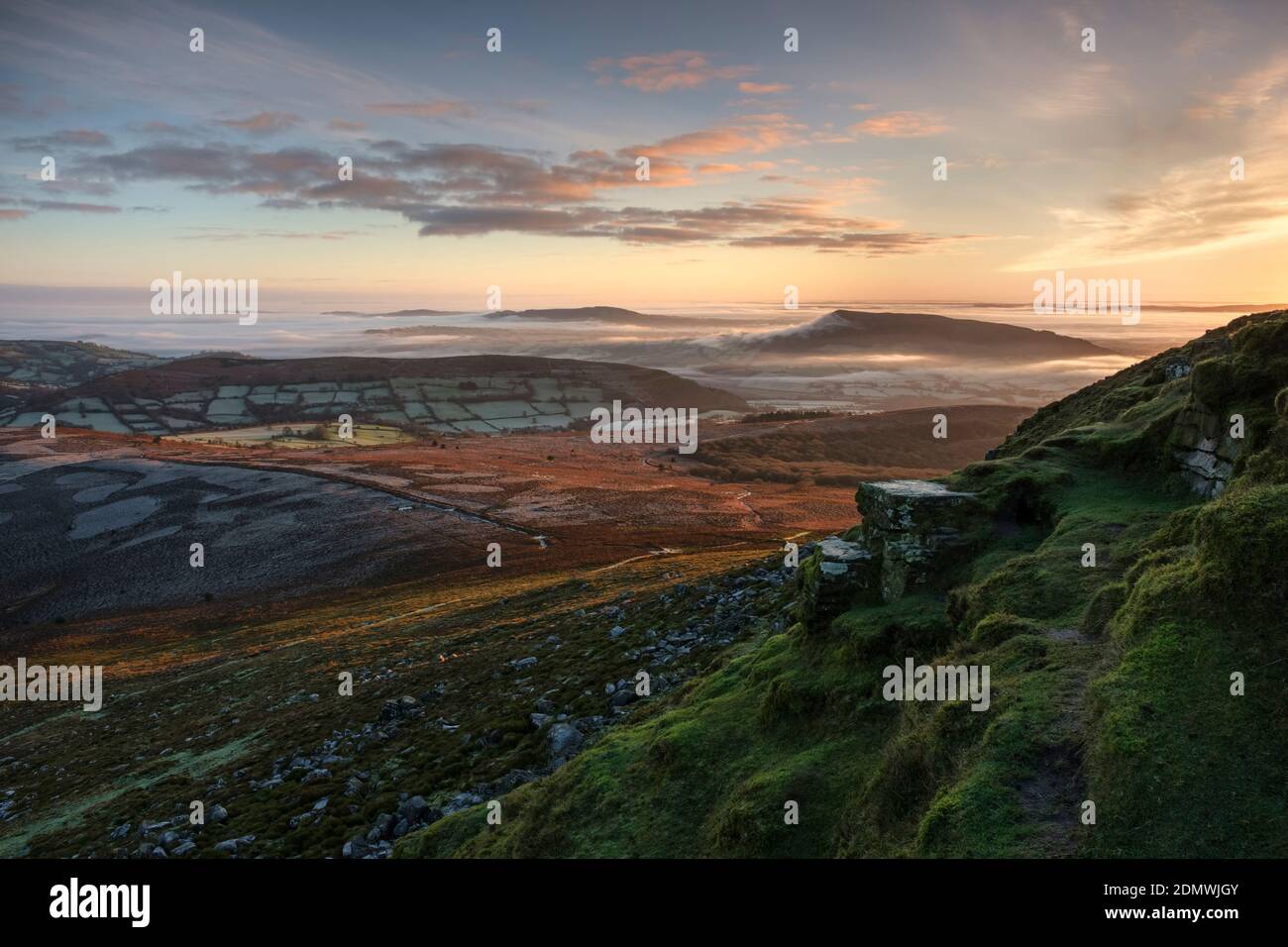Skirrid mountain autumn hi-res stock photography and images - Alamy