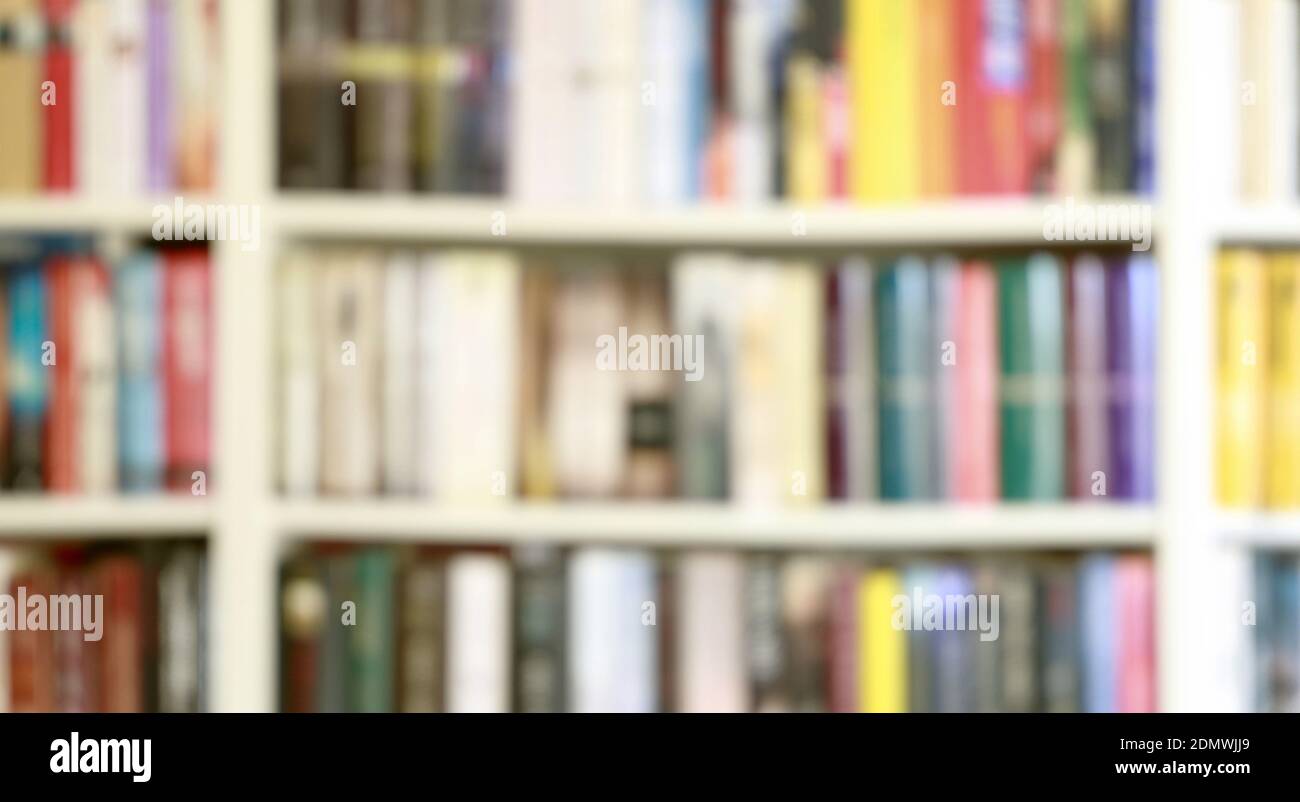Blurred library background. Graphic resources Stock Photo - Alamy