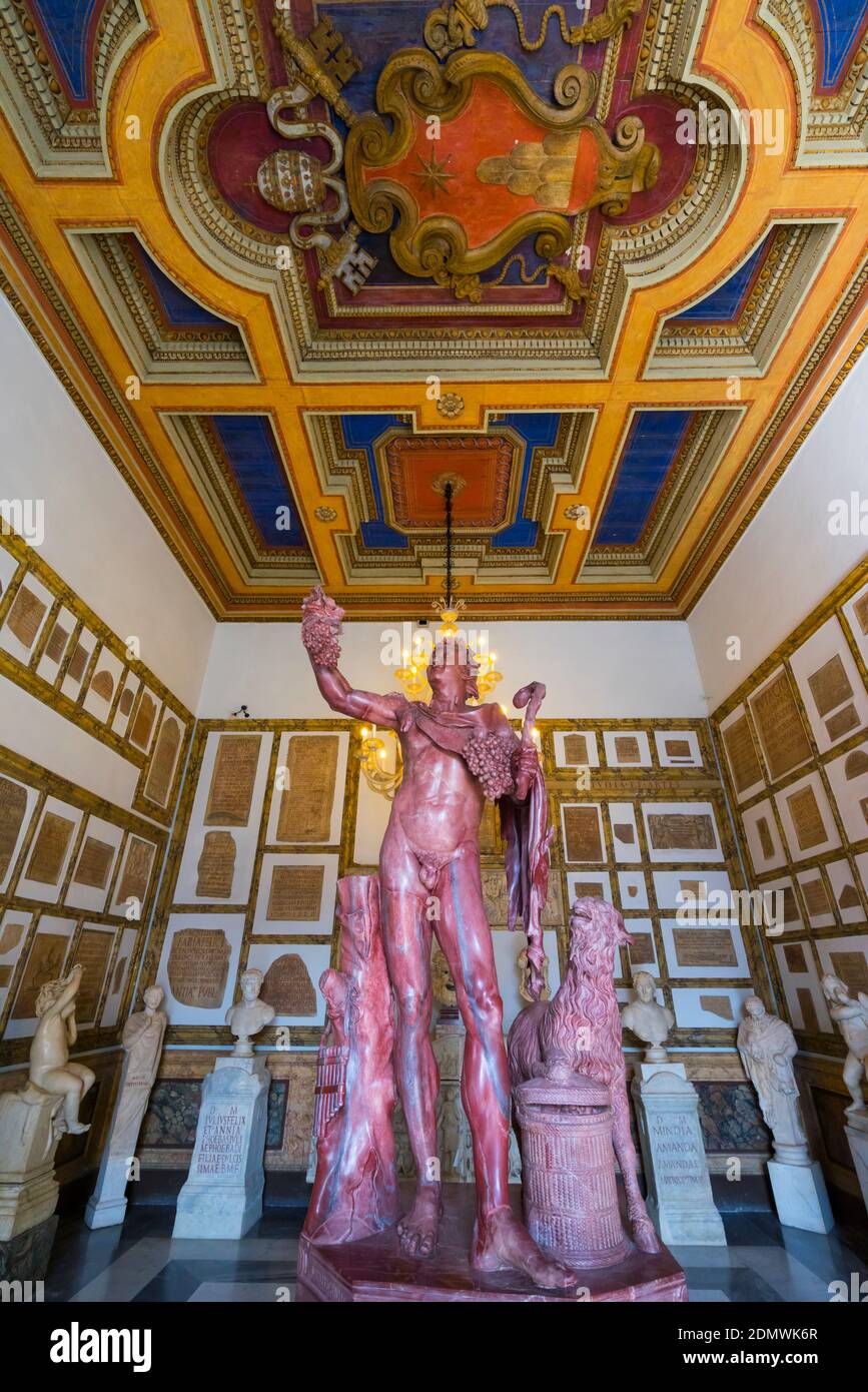 Red Faun, Palazzo Nuovo, Capitolini Museums, Rome, Italy, Europe Stock ...