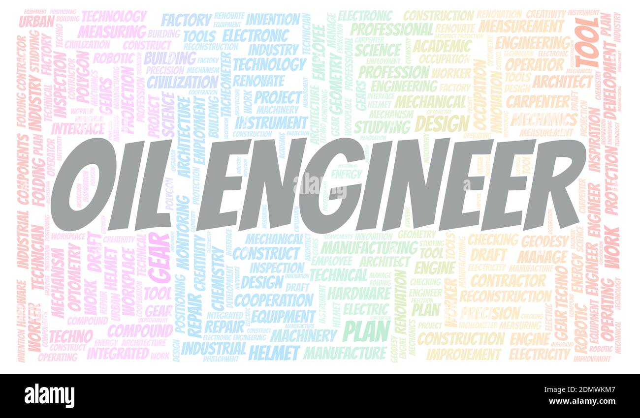 Engineer word cloud concept hi-res stock photography and images - Alamy