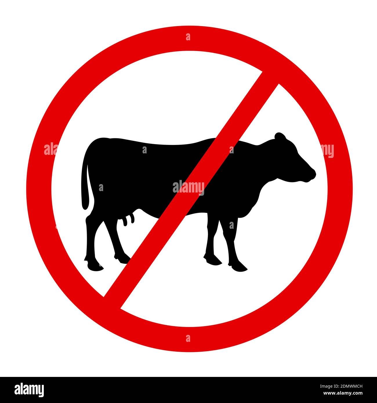 Cow, cattle, livestock and beef meat is forbidden, banned and avoided ...