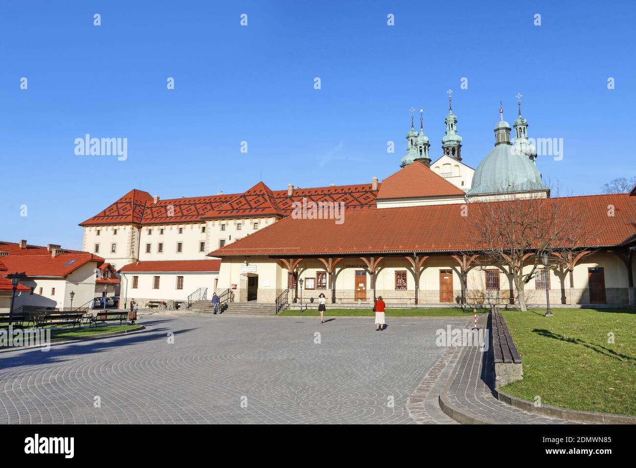 Basilica in Kalwaria Zebrzydowska and chapels of Way of Cross ...