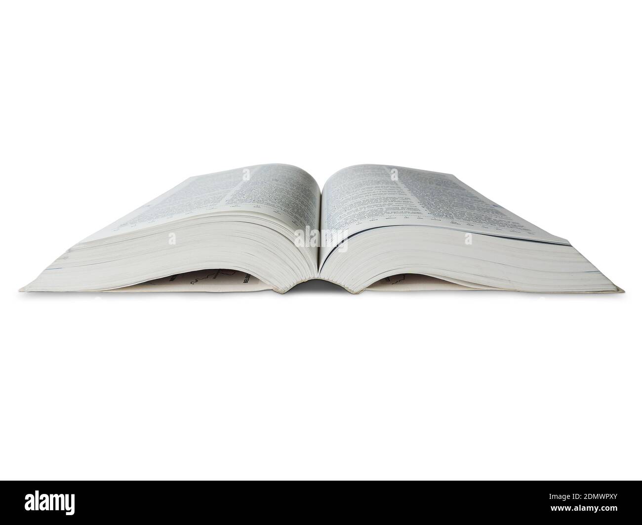 Open white book cut out Cut Out Stock Images & Pictures - Alamy