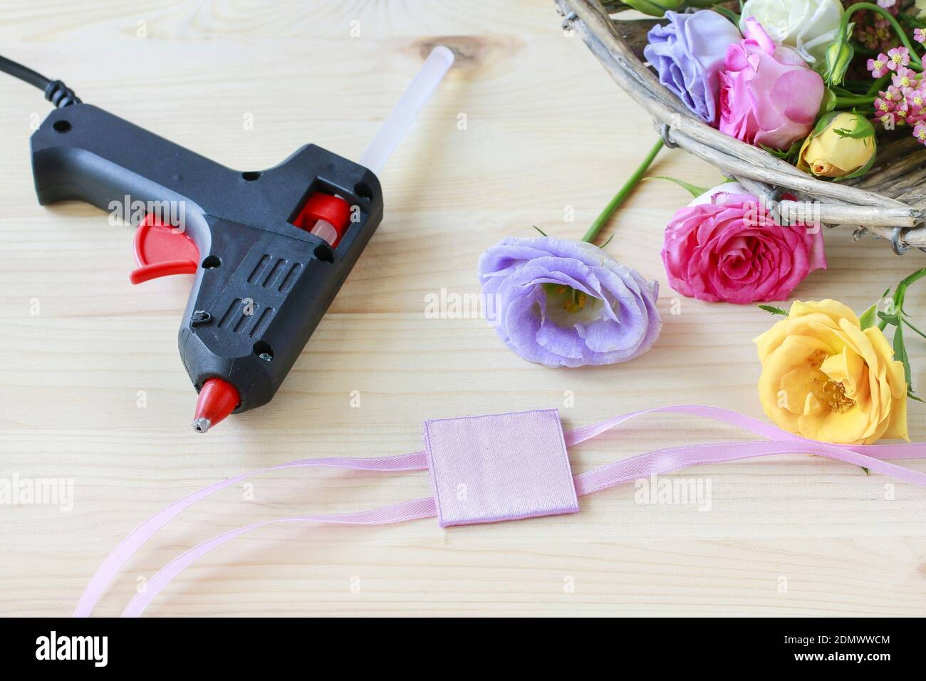 Florist at work: How to make a wrist corsage. Step by step, tutorial ...