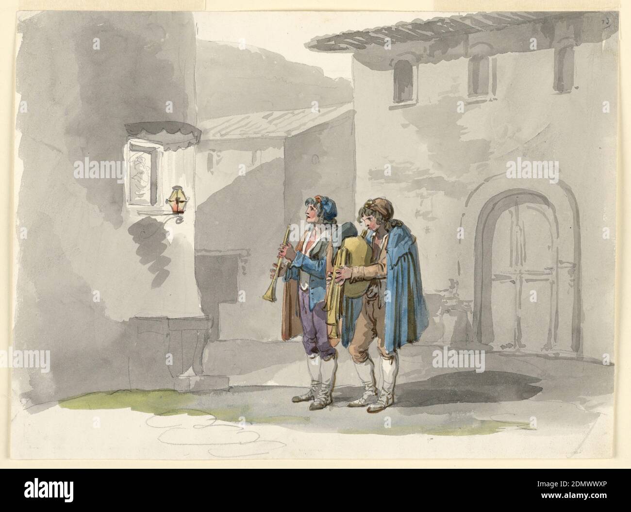 Roman lamp drawing hi-res stock photography and images - Alamy