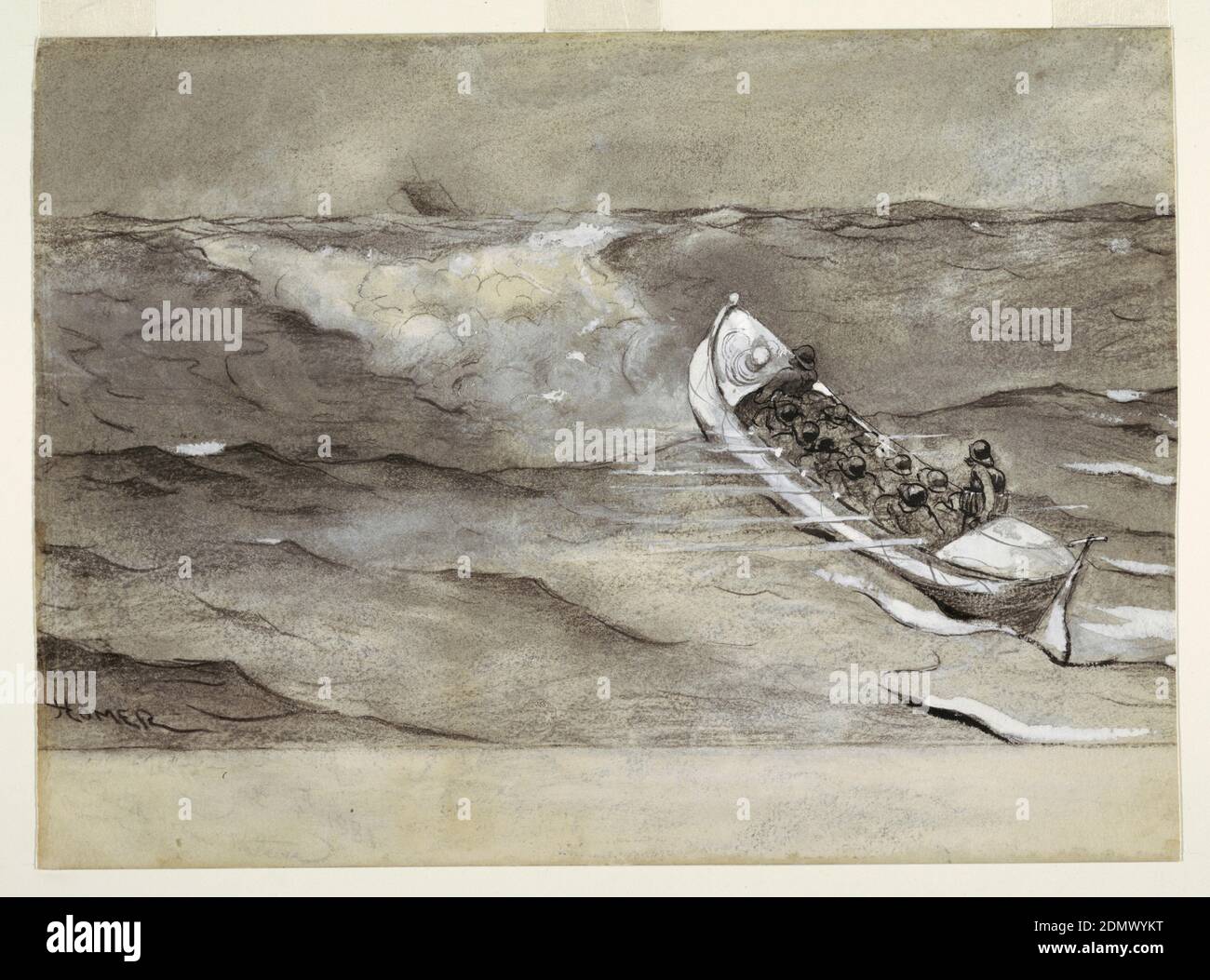 Boat in rough sea hi-res stock photography and images - Alamy