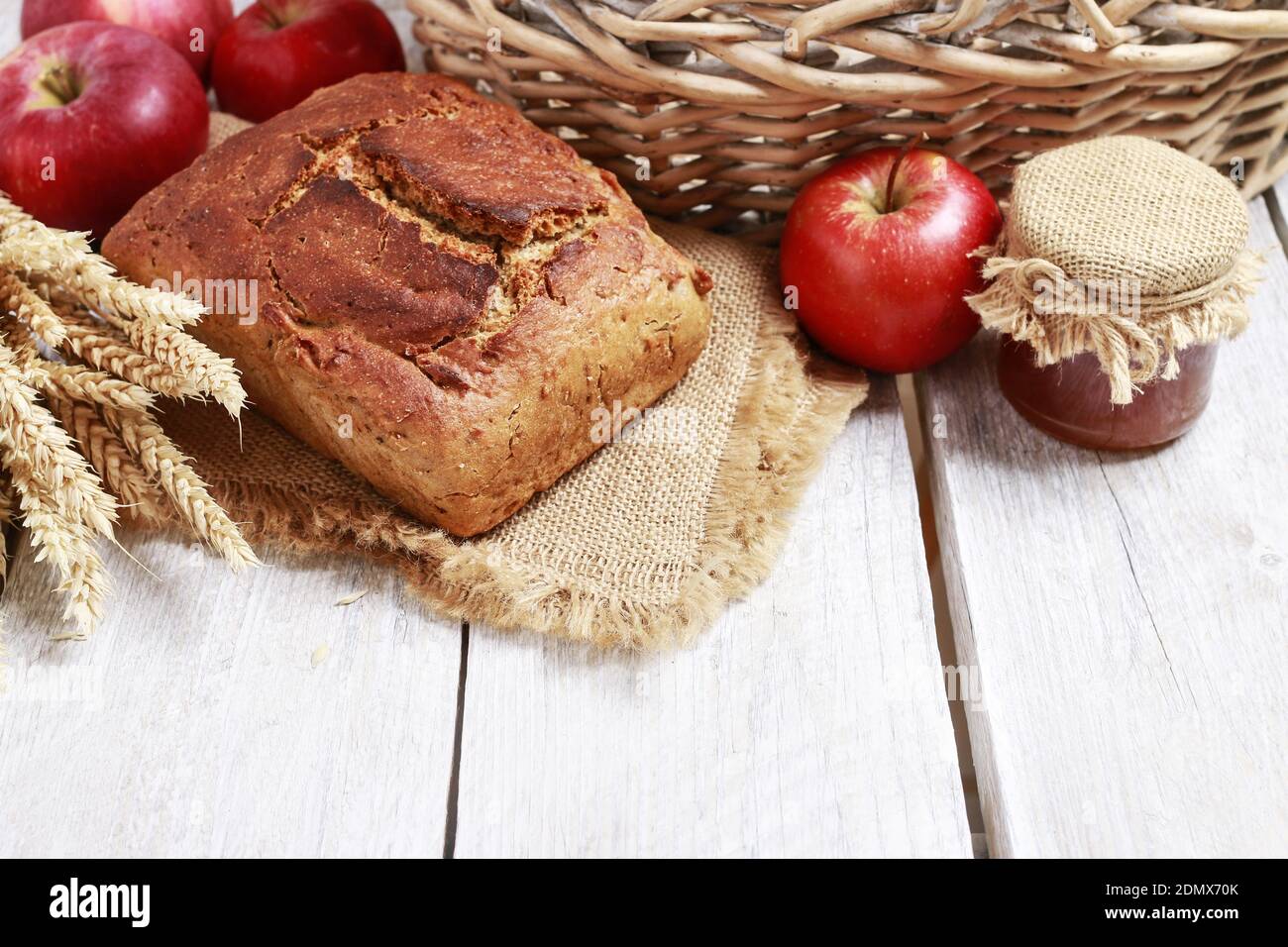 Loaf of bread. Traditional food Stock Photo - Alamy
