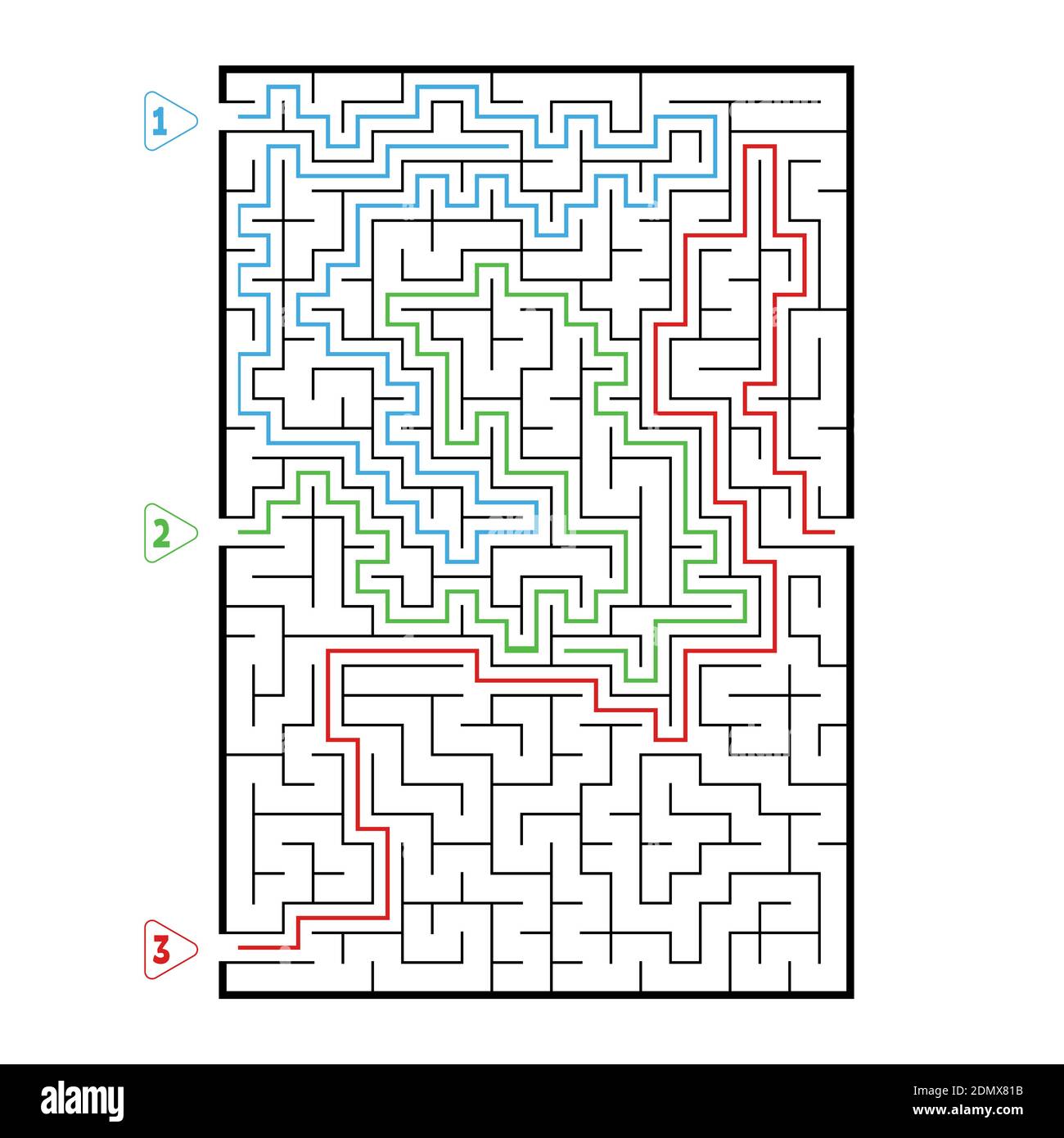 One way entrances Cut Out Stock Images & Pictures - Alamy