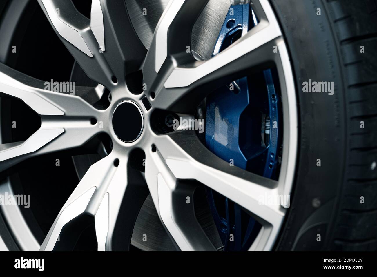 Aluminium rim of luxury car wheel close up Stock Photo - Alamy