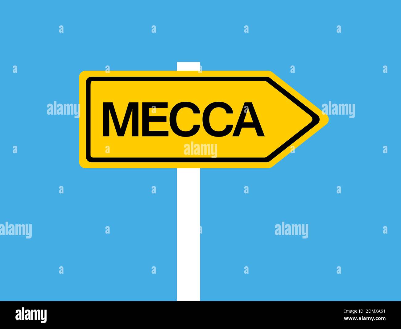 Pilgrimage to Mecca and Mekkah - islam and religious trip for muslim ...