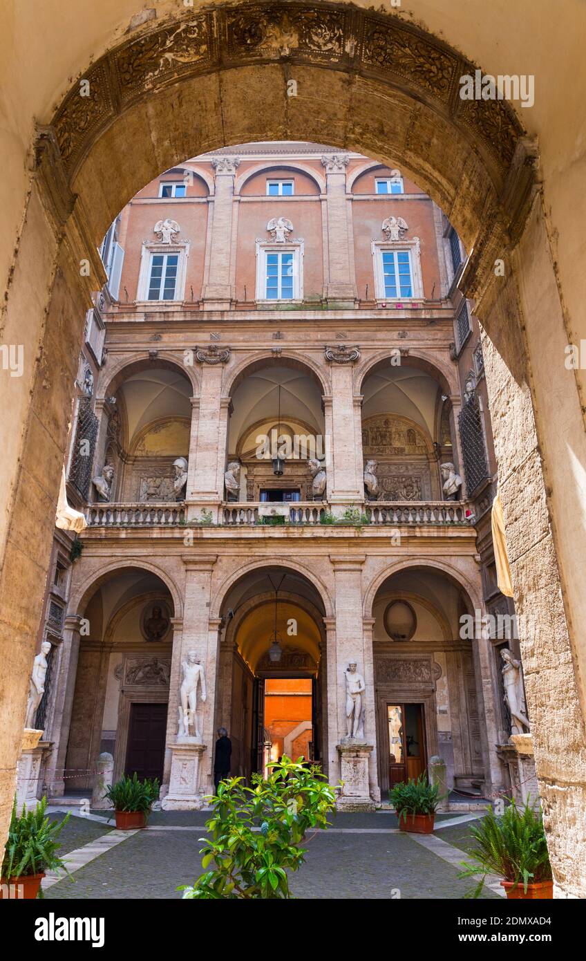 Palazzi Mattei, Rome, Italy, Europe Stock Photo - Alamy