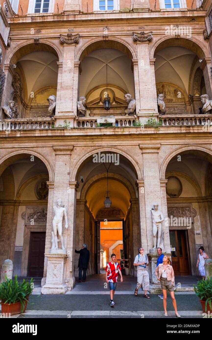 Palazzi Mattei, Rome, Italy, Europe Stock Photo - Alamy