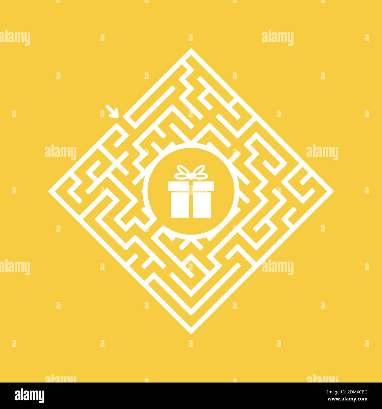 Color diamond shaped labyrinth. Game for kids. Puzzle for children ...