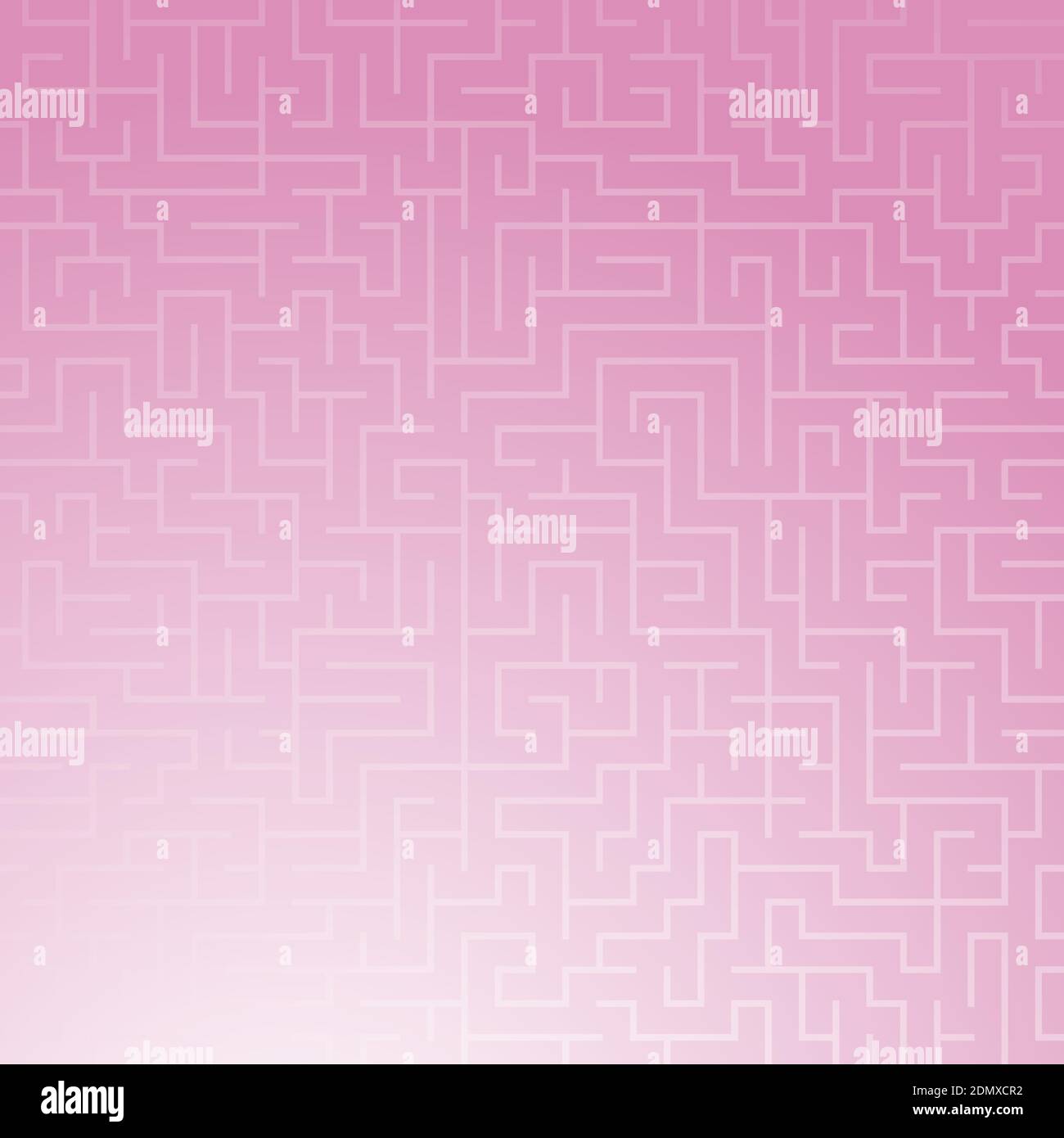 Square color maze pattern. Simple flat vector illustration. For the ...