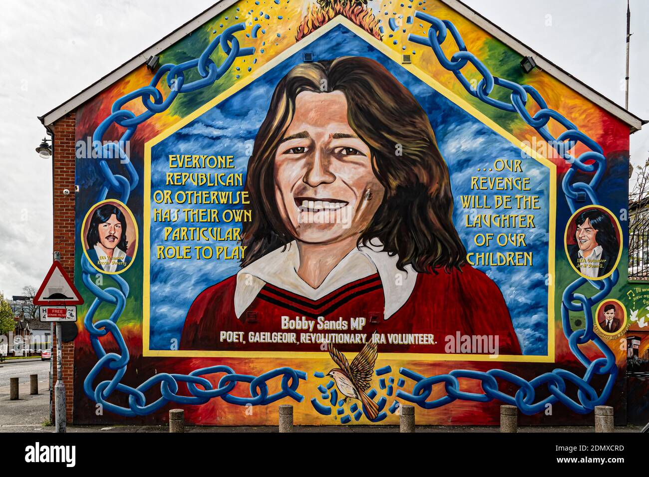 Belfast, Northern Ireland. 1st May, 2016. Graffiti and street art on ...