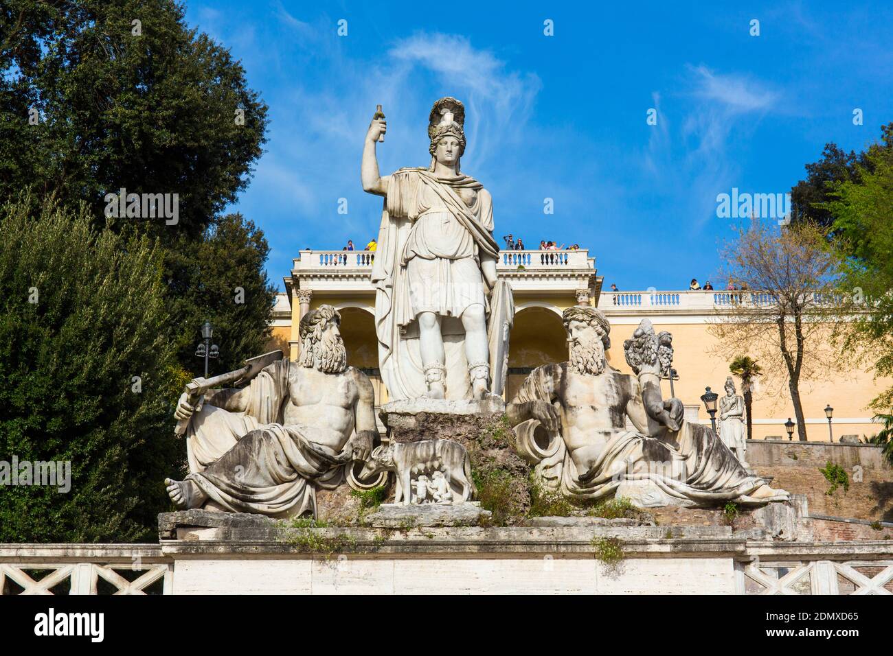 Pincio Hill, Piazza del Popolo, Rome, Italy, Europe Stock Photo - Alamy