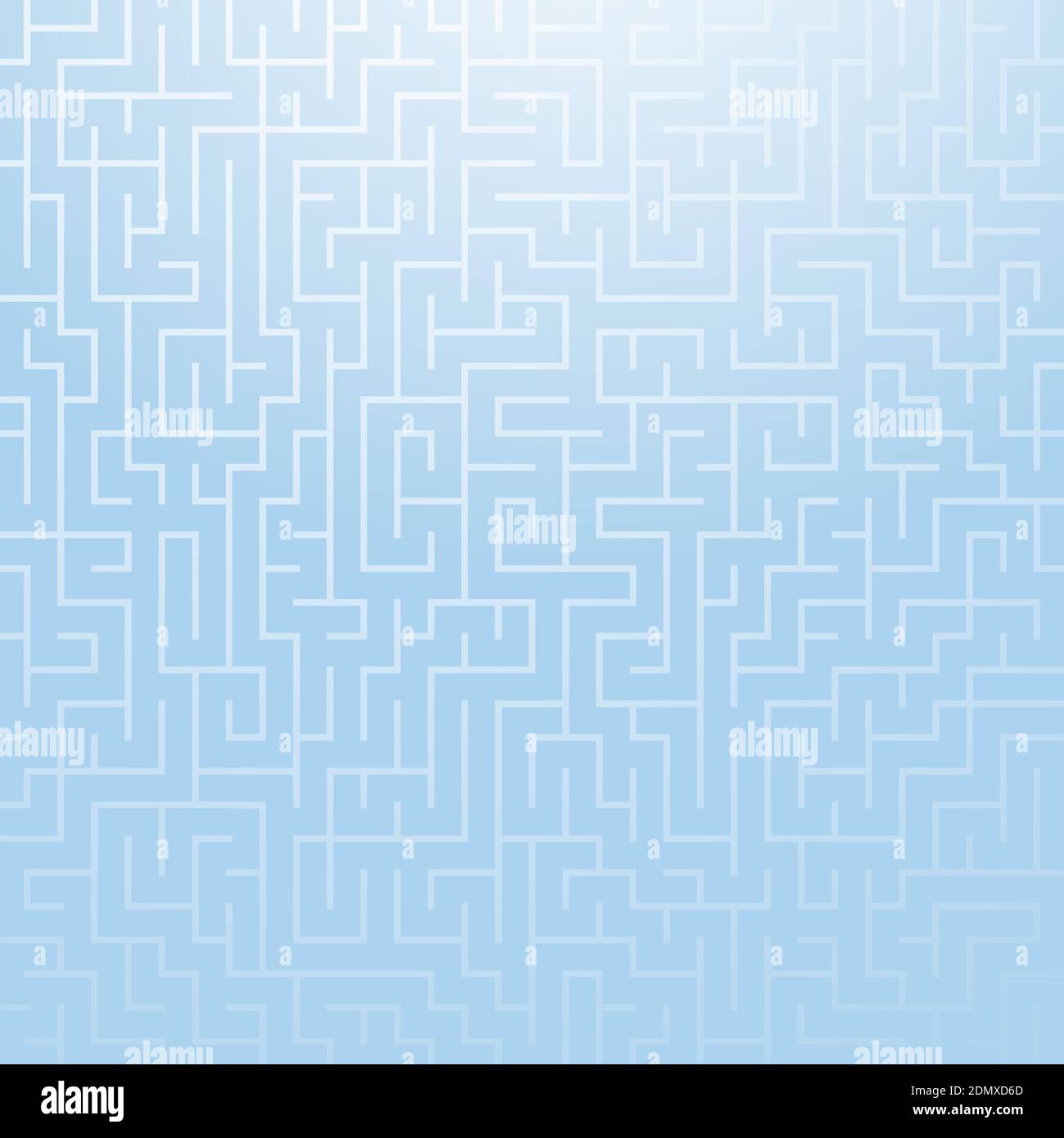 Square color maze pattern. Simple flat vector illustration. For the ...