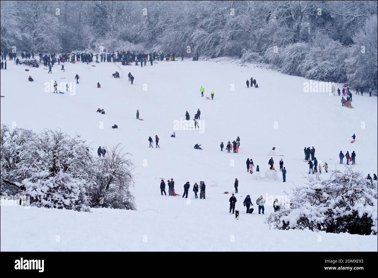 Days gone by snow games in horsham hi-res stock photography and images ...