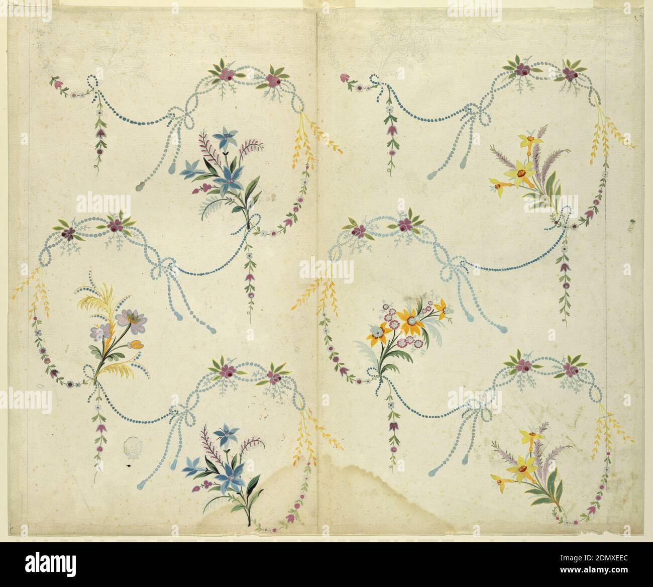 Design for the Embroidery of Wearing Apparel of the 'Fabrique de St ...