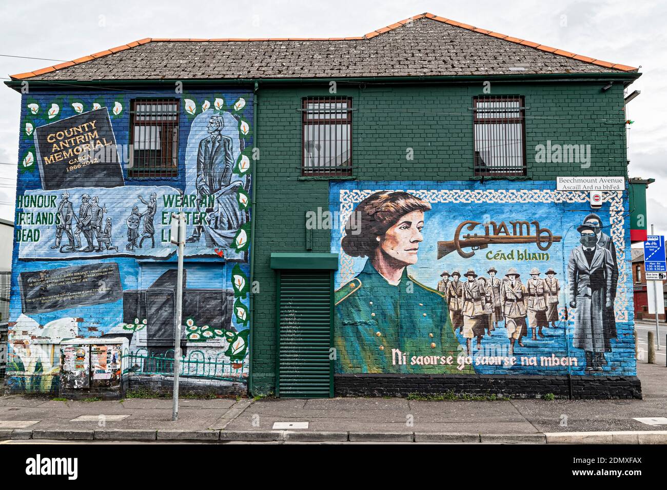 Belfast, Northern Ireland. 1st May, 2016. Graffiti and street art on ...