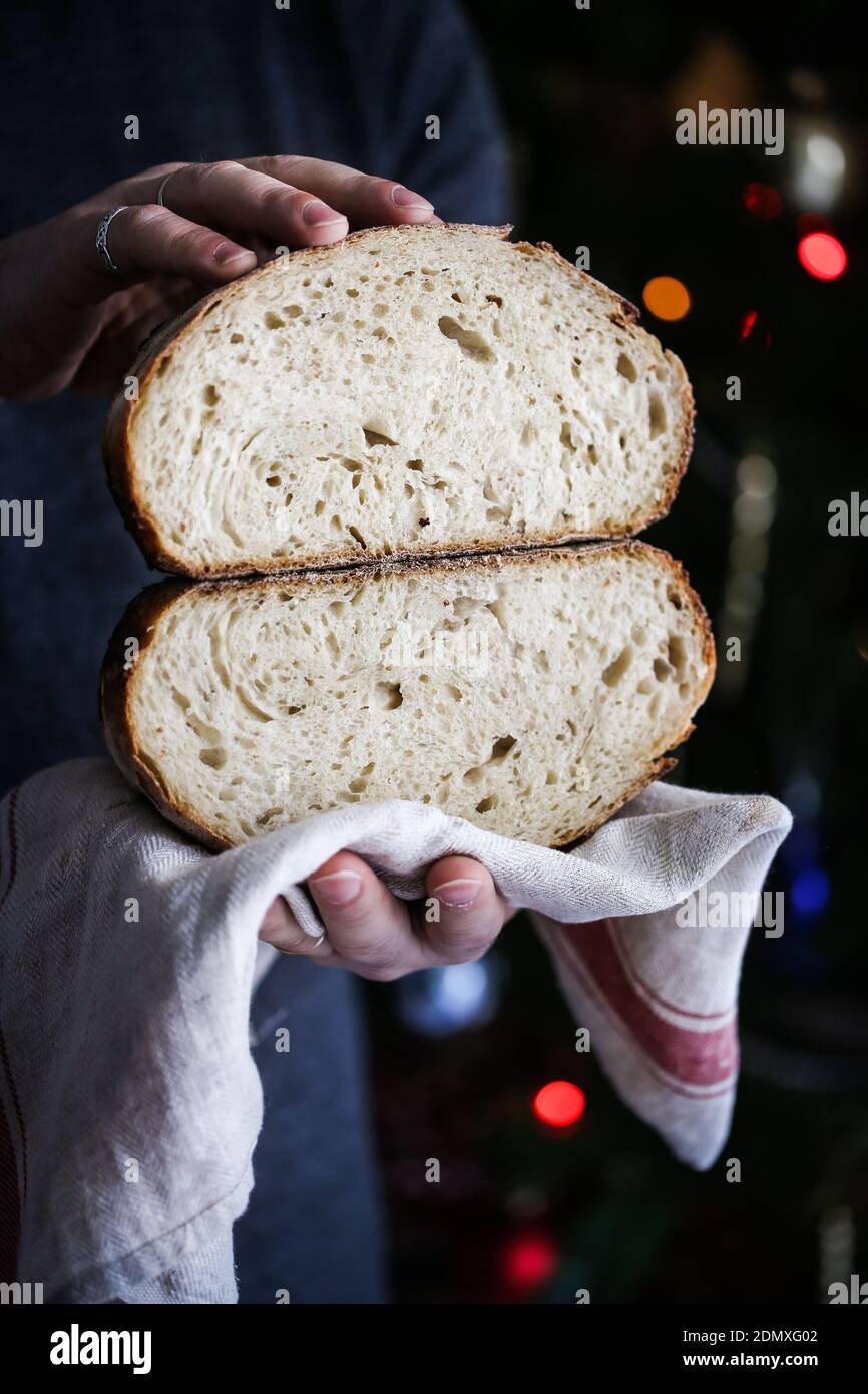 Sourdough Loaf High Resolution Stock Photography and Images - Alamy