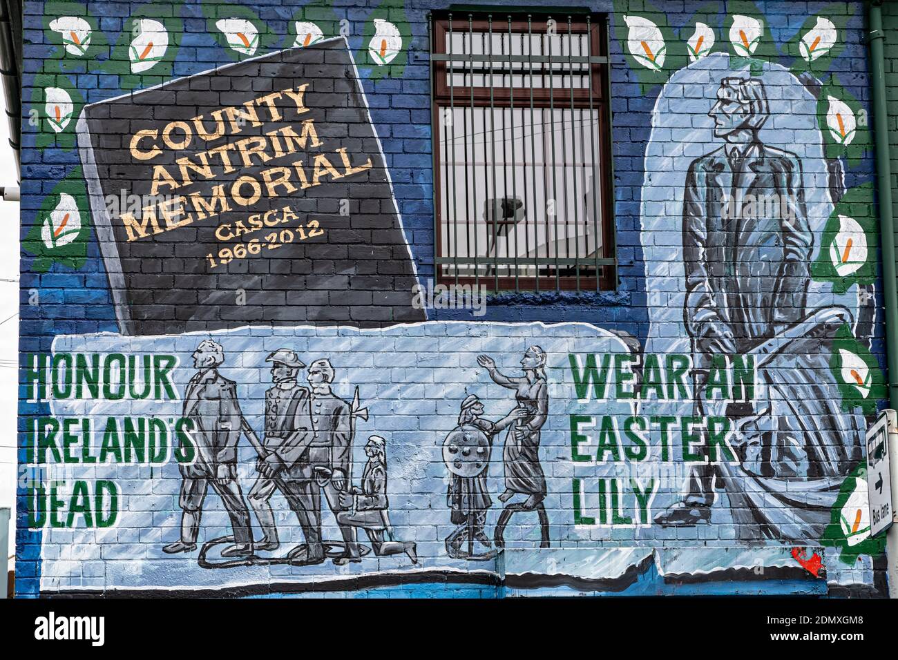 Belfast, Northern Ireland. 1st May, 2016. Graffiti and street art on ...