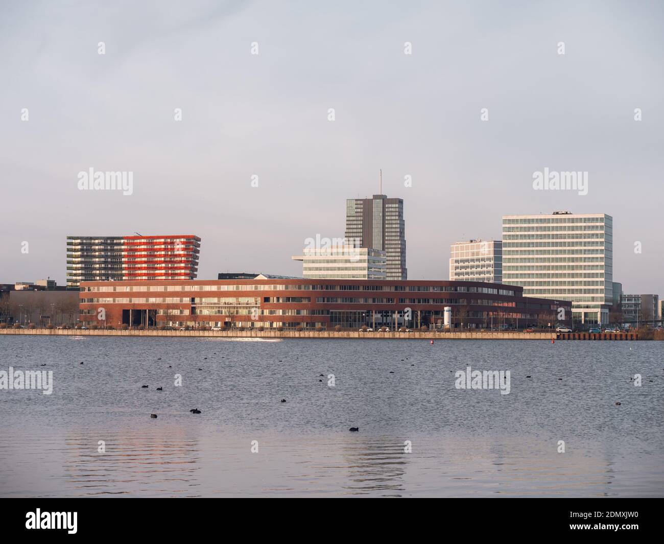 Almere city center in Flevoland, The Netherlands Stock Photo - Alamy