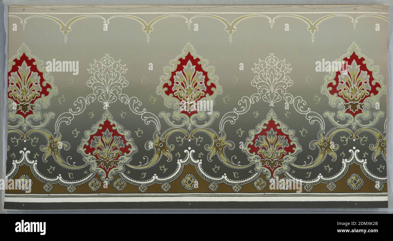 Scrolling medallions connected hi-res stock photography and images - Alamy