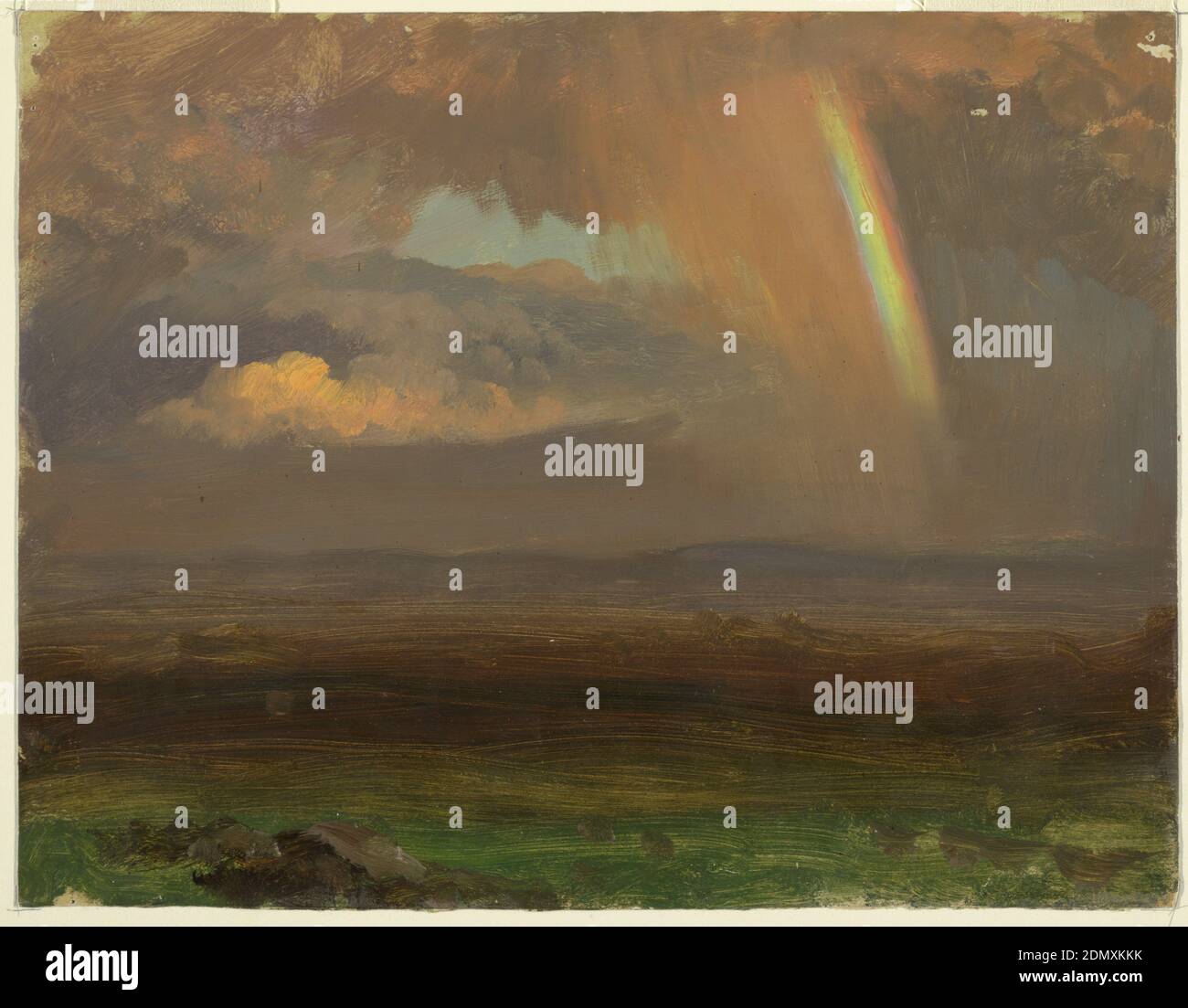 Clouds and Rainbow, Jamaica, Frederic Edwin Church, American, 1826–1900 ...