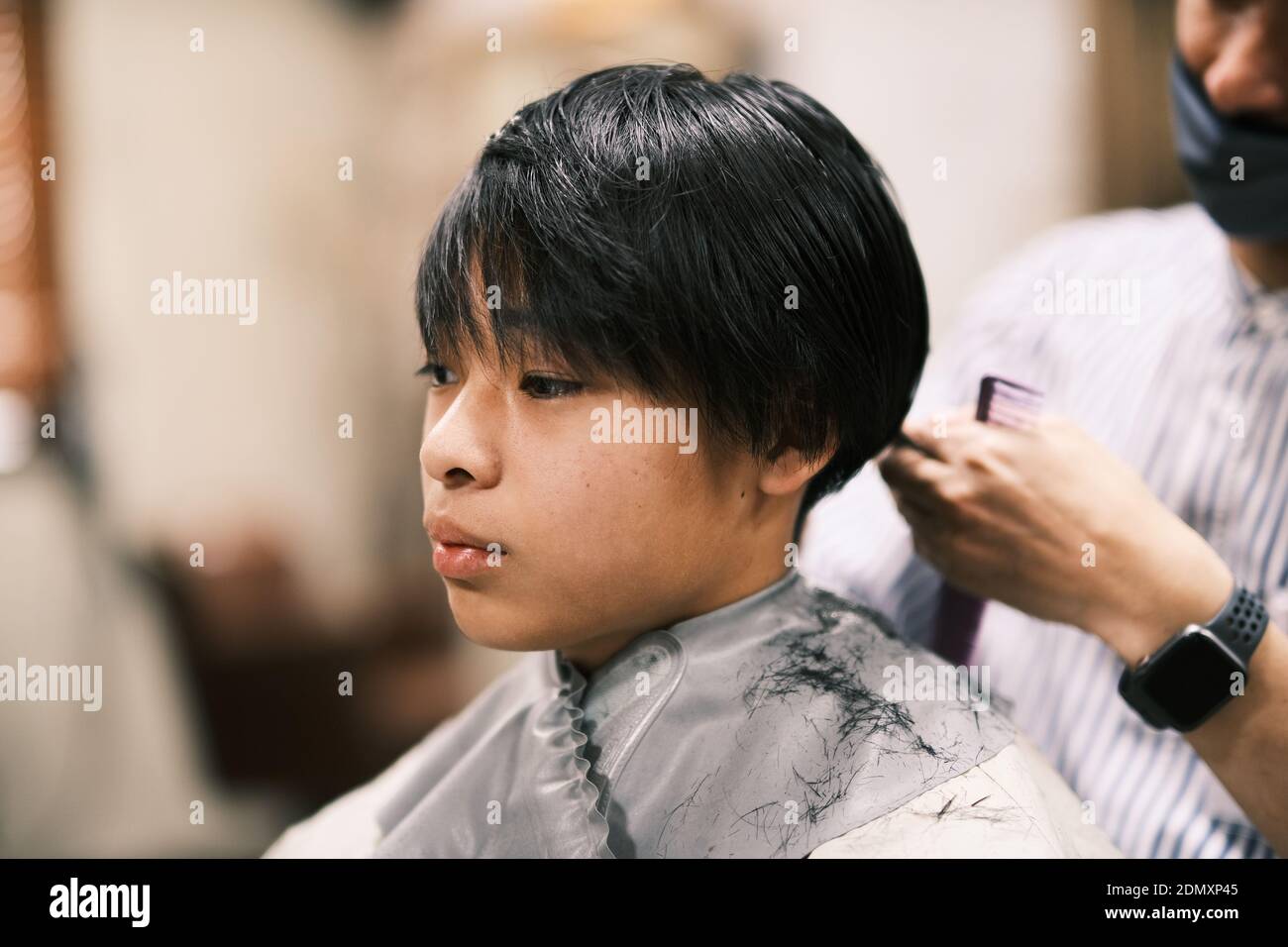 Japanese barbershop hi-res stock photography and images - Alamy