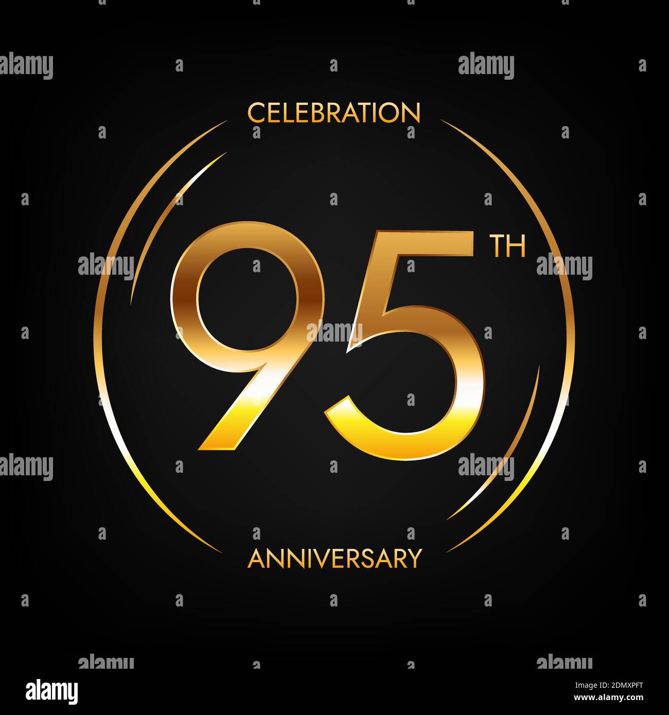 95 years anniversary Stock Vector Images - Alamy