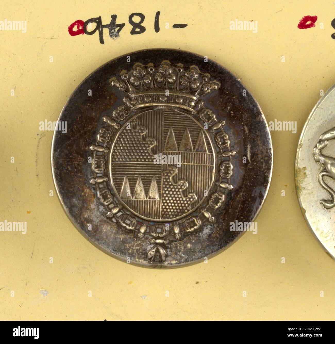 Surmounted by a crown hi-res stock photography and images - Alamy