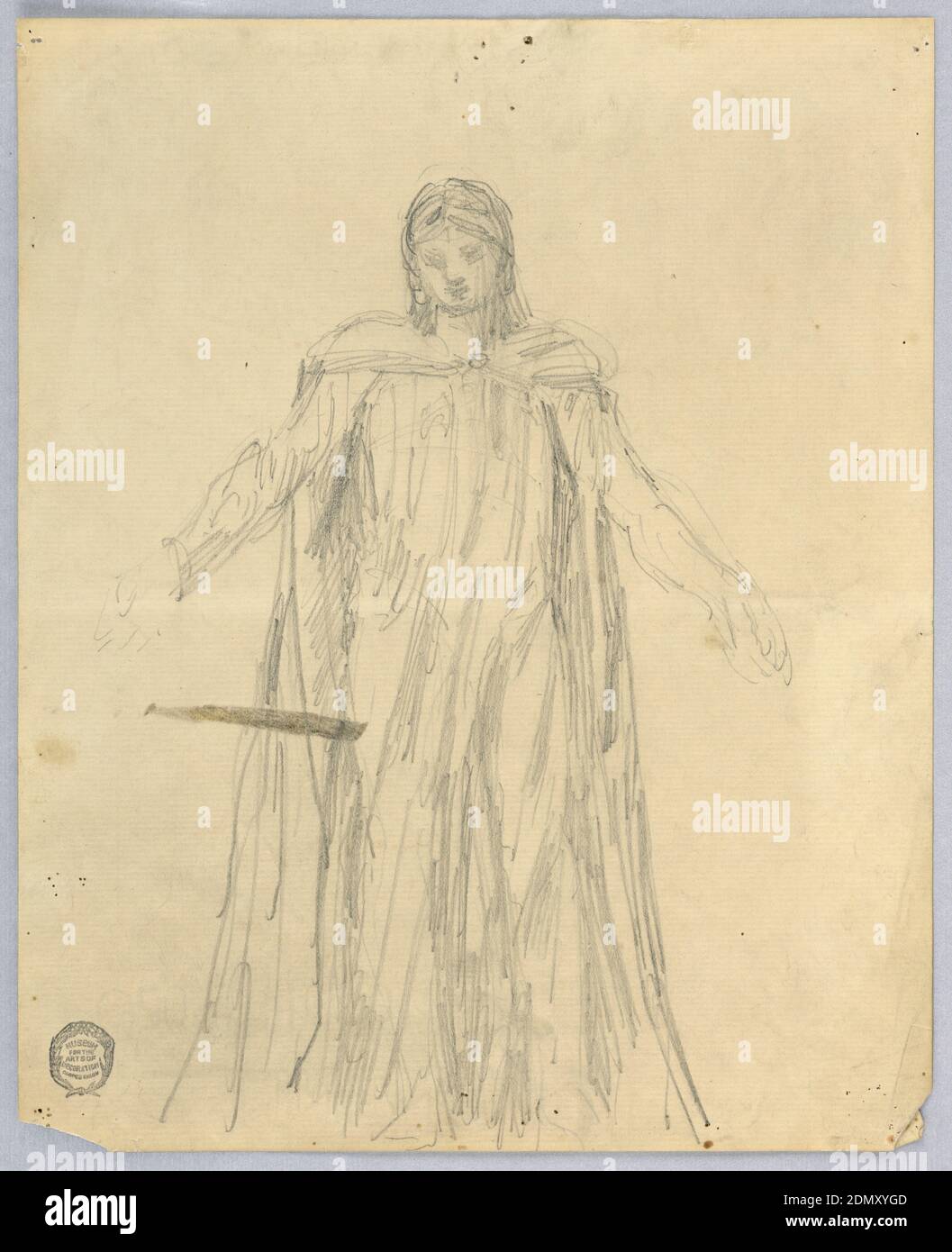 Study for Christ, Chancel of St. Bartholomew, New York, Francis ...