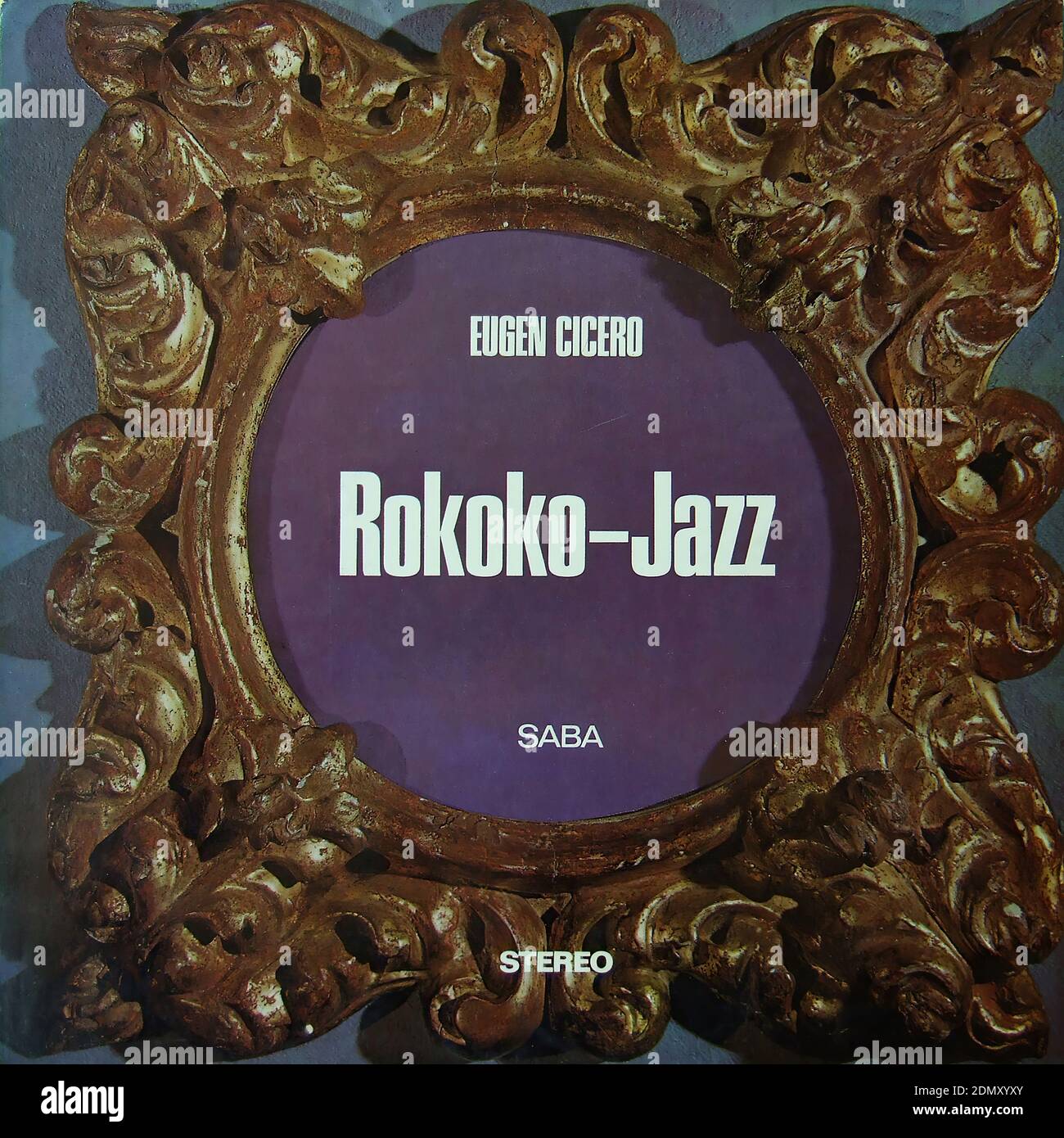 Eugen Cicero - Rokoko-Jazz, Saba - Vintage vinyl album cover Stock ...