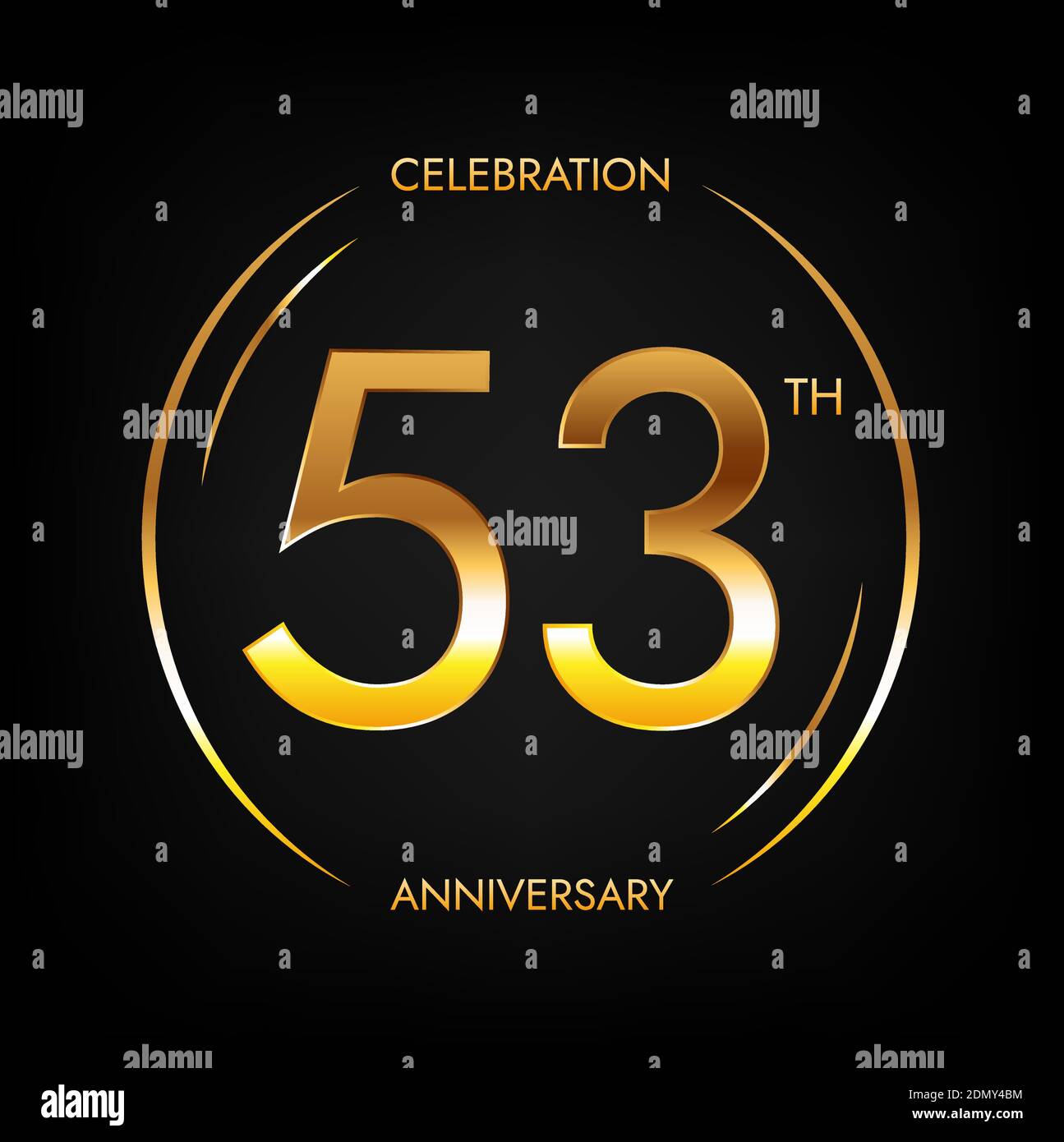 53th birthday Stock Vector Images - Alamy