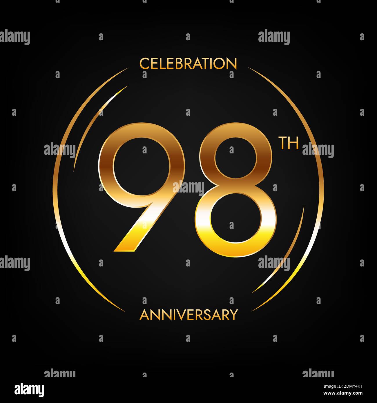 98 years old Stock Vector Images - Alamy