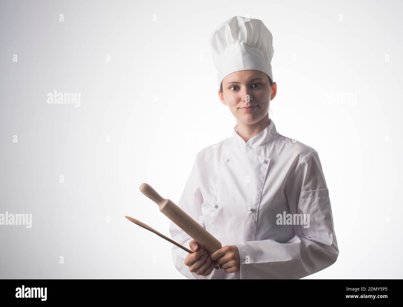 Female chef model hi-res stock photography and images - Alamy