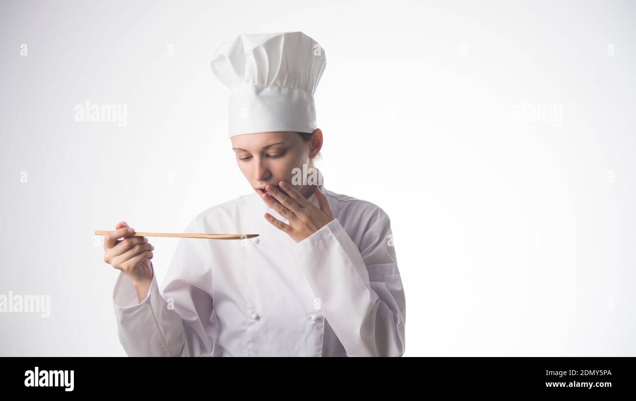 Female chef model hi-res stock photography and images - Alamy