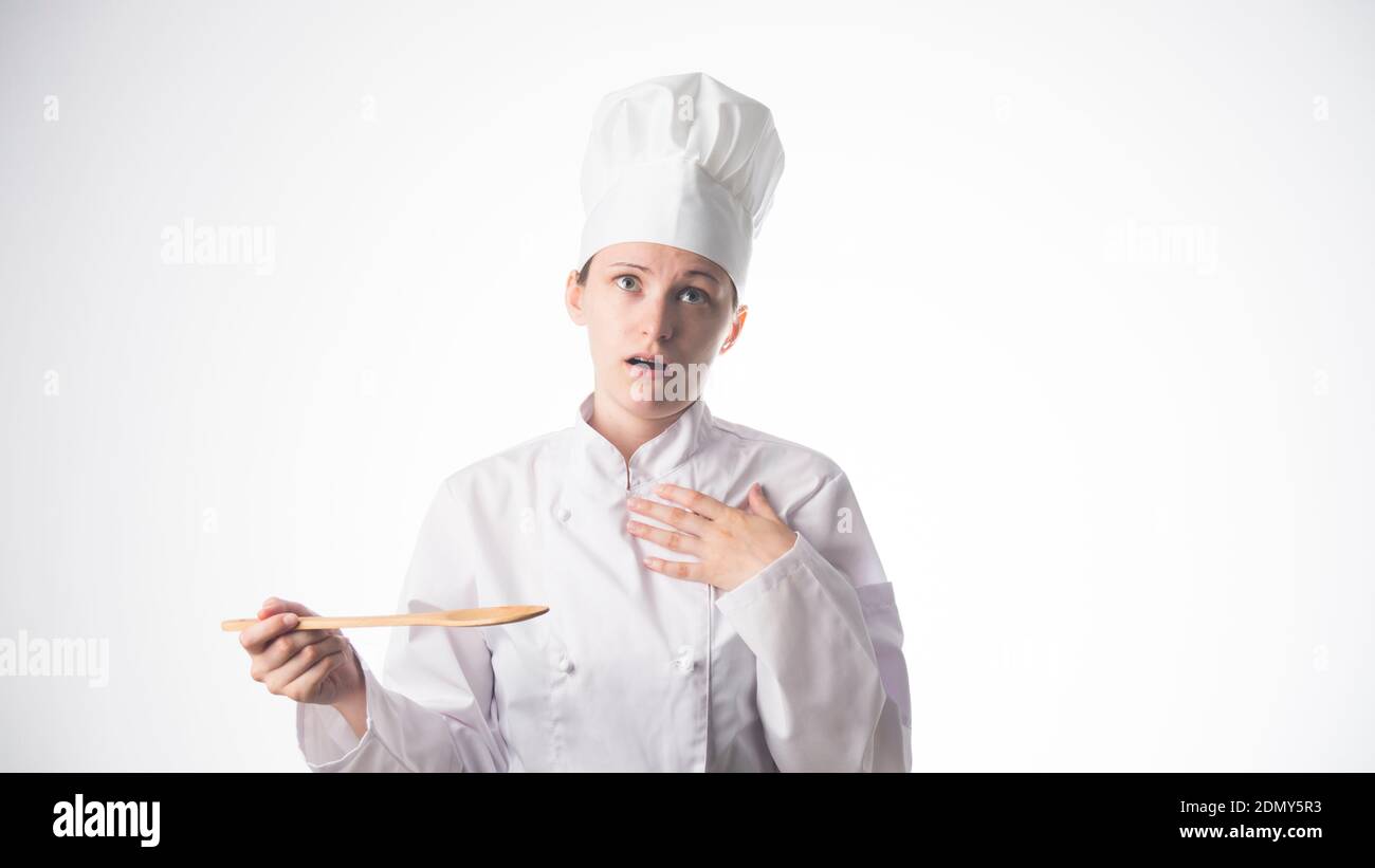 Female chef model hi-res stock photography and images - Alamy