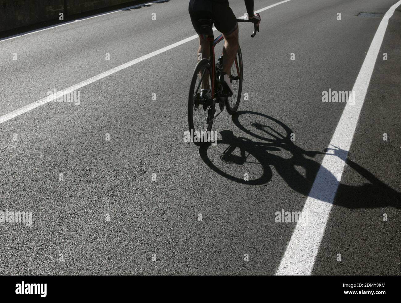 Shadow Of Cyclist High Resolution Stock Photography and Images - Alamy