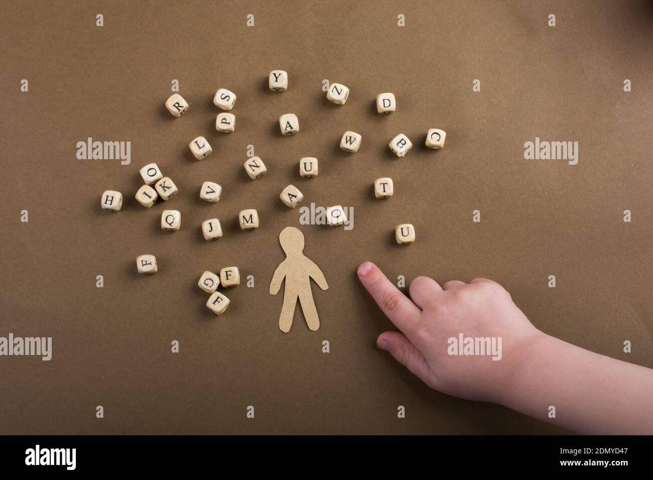 Finger pointing at alphabet hi-res stock photography and images - Alamy