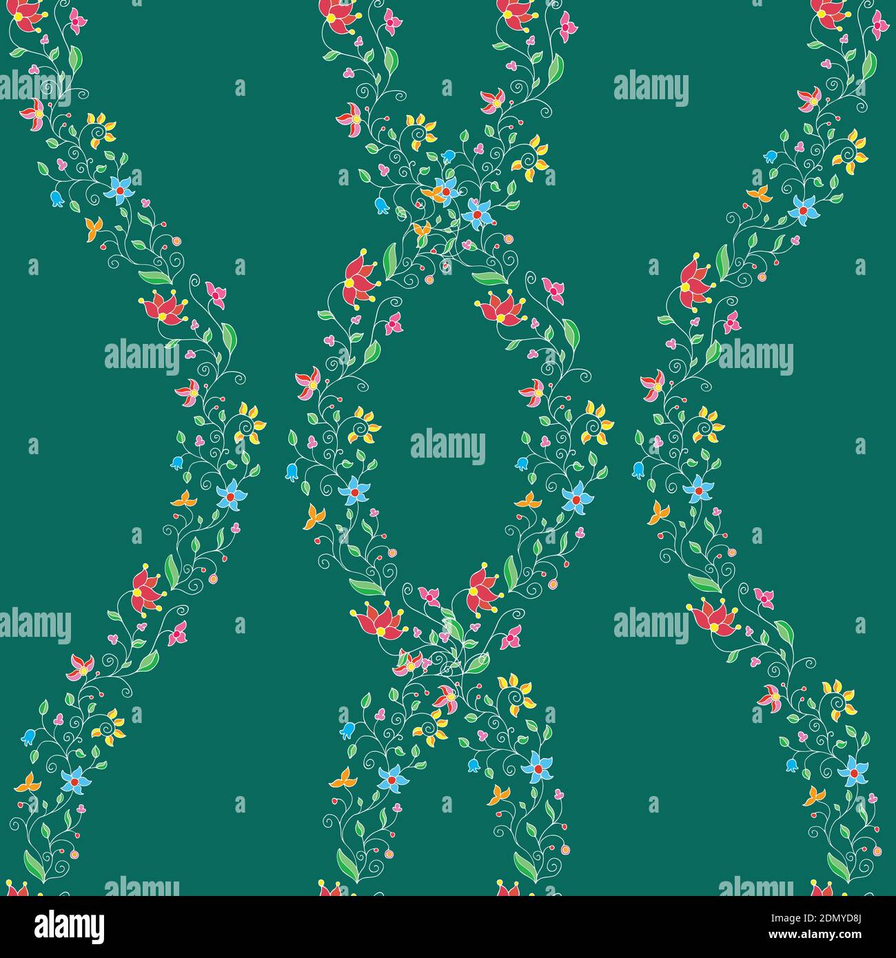 Wavy leaf Stock Vector Images - Alamy