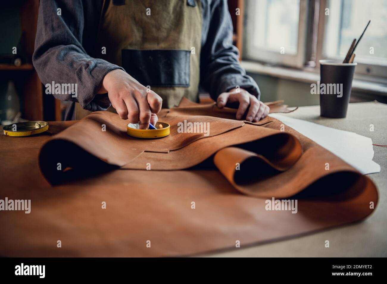 Specialist leather hi-res stock photography and images - Alamy